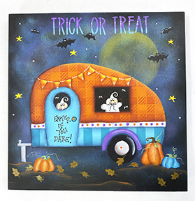 Spooky Camper Free Pattern | Laurie Speltz's Online Classroom